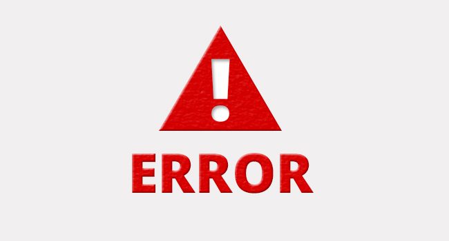 Error